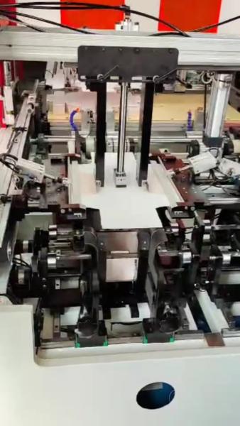 Automatic Corrugated Paper Box Folding Machine For Making Package Box Food Box Making Machine