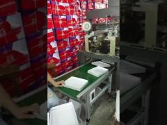 Máquina automática del montaje del borde para las cajas rígidas con 60-90pcs/min de alta velocidad