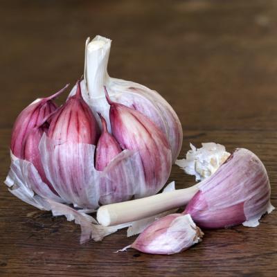 China Large Quantity Fresh Organic Garlic Red Garlic With Cheap Price for sale