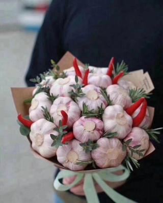 China High Quality Purple Garlic Bag for sale