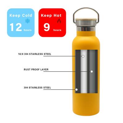 China 500 ml / 18 oz roestvrij staal vacuüm geïsoleerde thermosfles met aangepast logo Te koop