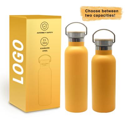 China 500 ml / 18 oz roestvrij staal vacuüm geïsoleerde thermosfles met aangepast logo Te koop