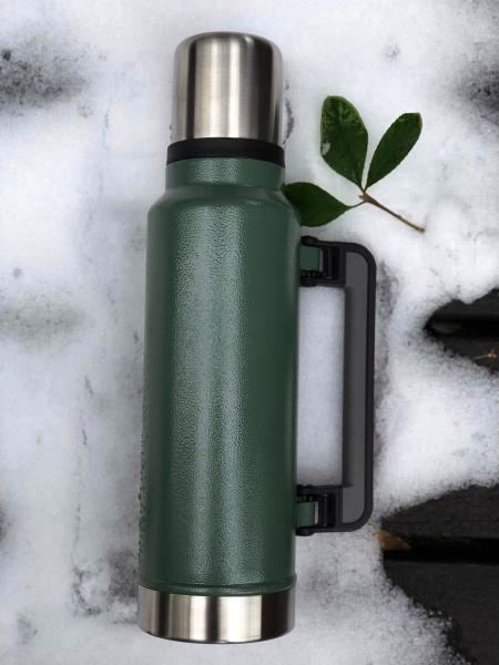 Quality 304 Stainless Steel Insulated Travel Pot 1300ml 44oz With BPA Free Plastic Lid for sale