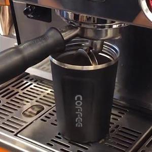 Cina 12 oz di acciaio inossidabile a vuoto isolante Tumbler tazza da caffè viaggio prova di fuoriuscita con coperchio in vendita
