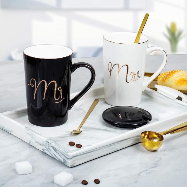Quality Wedding Gifts Mr And Mrs Ceramic Cups for sale