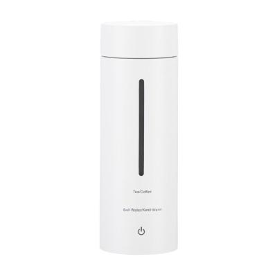 Cina 350 ml Cisterna portatile piccola, Cisterna da viaggio con rivestimento antiaderente, libera da BPA, caldaia ad acqua a LED a 3 colori in vendita