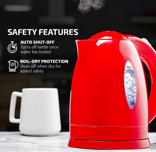 Quality Fast and Trendy Braising Cups Electric Kettle for Clean Drinking Water 1.7L for sale