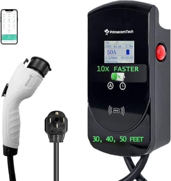 Quality 220 Volt Charging Piles for Tesla and All EV Brands 30 39 Feet Length with for sale
