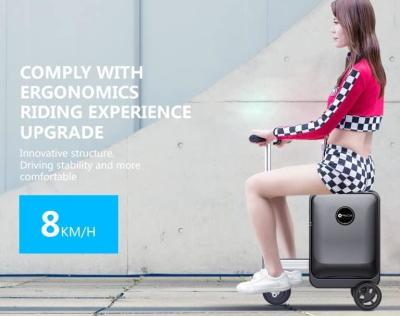 China Smart Rideable Suitcase 26L, lichtgewicht elektrische bagagescooter voor reizen met digitaal slot, waterdicht en lichtwei Te koop