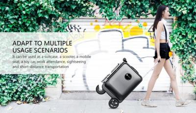 China Smart Rideable Suitcase 26L, lichtgewicht elektrische bagagescooter voor reizen met digitaal slot, waterdicht en lichtwei Te koop