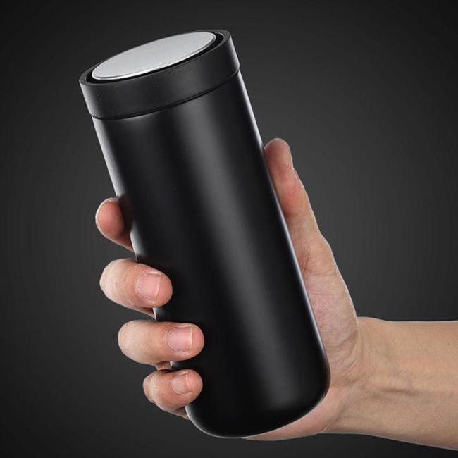 360 Degree All-Round Drinking Coffee Mug Double Walls Insulated Travel Tumbler