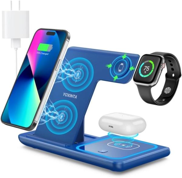Quality Wireless Charging Station for iPhone and Apple Watch Fast Charger for AirPods for sale