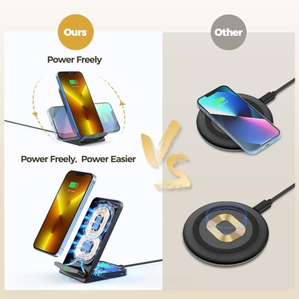 Quality Wireless Charger for iPhone iWatch Airpods LED Indicator and User-Friendly for sale