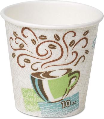 Cina 8oz/12oz/16oz carta kraft all'ingrosso imballaggio di bevande a parete singola succo di tè caldo latte tazze di carta senza coperchio in vendita