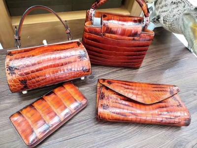 China New Python Leather Women's Bag Leather Snakeskin Handbag for sale