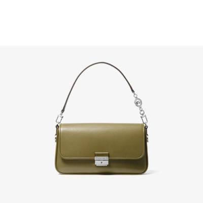 China Leather double shoulder strap baguette underarm bag shoulder messenger bag women's bag for sale