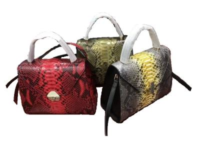 China New Imported Python Leather 26cm Portable One-Shoulder Messenger Bag Fashion Trend Casual All-Match High-End for sale