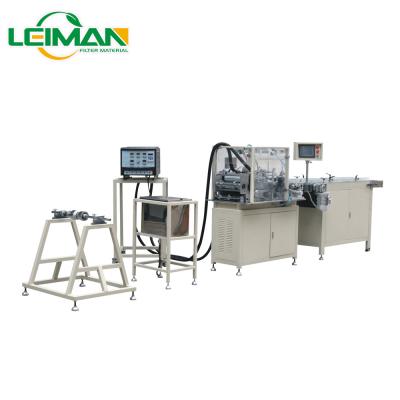 China pu air filter making automatic rotary pleating machine for sale