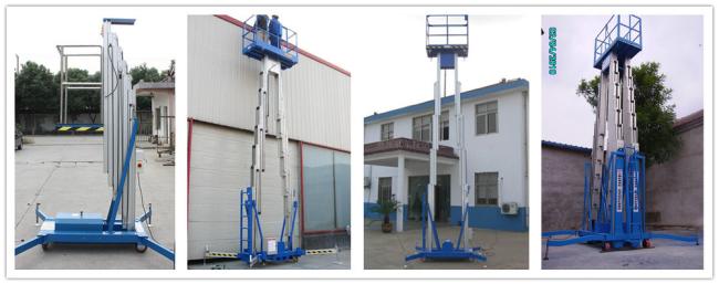 ascenseur électrique d'homme de 16m/ascenseur hydraulique d'échelle/plate-forme travail s'élevante de mât à vendre