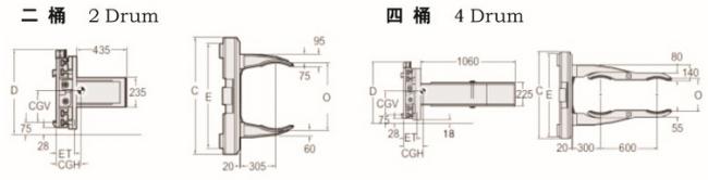 Lifting 55 gallon oil drum clamps