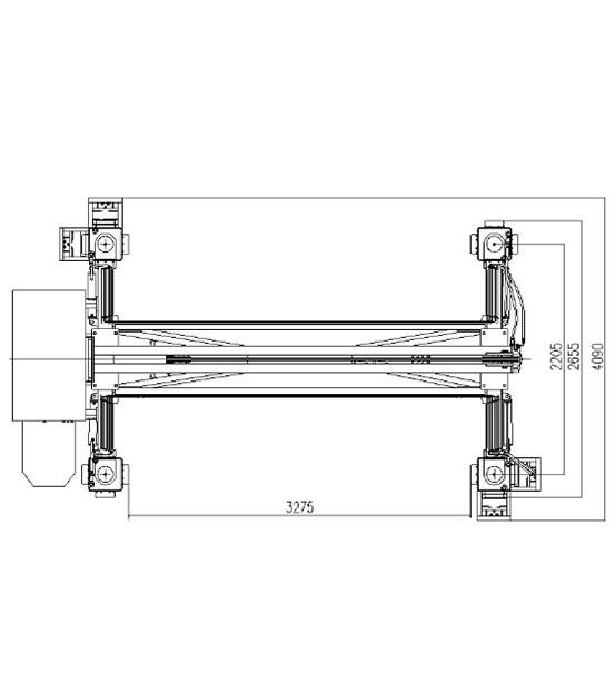 tilt-type container crane let 20 gp tilt 42 degrees and 40 hq tilt 24 degrees