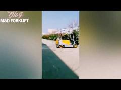 24V transmisión automática de la rueda eléctrica con pilas de la carretilla elevadora 3