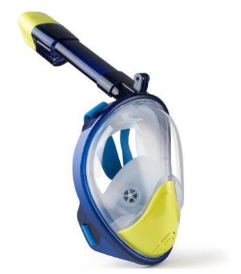 China Het volledige Gezicht snorkelt Masker180°view Scuba-uitrusting Snorkelend het Duiken Masker voor Kinderen en Jonge geitjes Te koop