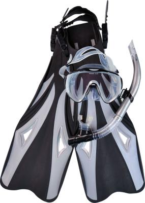 China Eco Friendly Adult Mask And Snorkel Set , Adult Snorkel Kit Easy Operation for sale