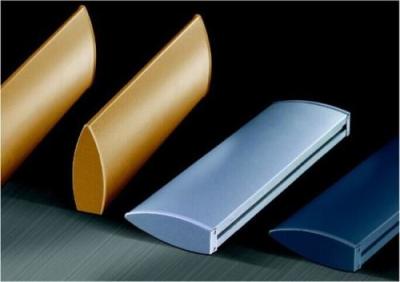 Cina Il soffitto a forma di del metallo della pallottola confonde di alluminio sospeso a forma di V in vendita