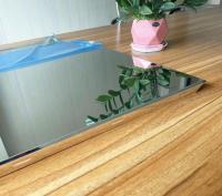 China Good Reflection Metal Ceiling Tiles 0.9mm Square Beveled Edge for sale