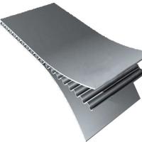 China PVDF Coating Composite Sandwich Panel 4mm Corrugated Core Fireproof for sale