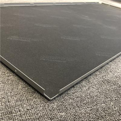Cina 600x1200 ha perforato la clip acustica del soffitto di alluminio del metallo in pannelli per soffitti in vendita