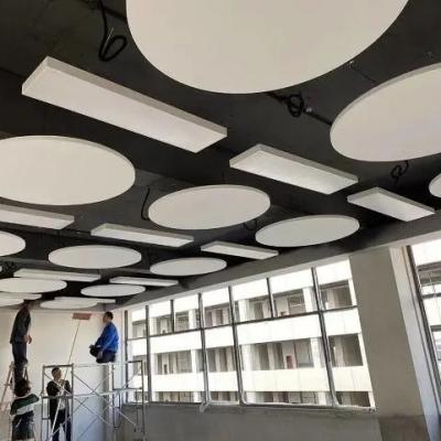 China O anti teto da fibra de vidro da corrosão telha a borda chanfrada branca de 600x600mm à venda
