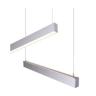Cina Rivestimento 2700K 4000K della polvere della luce di striscia del pendente di watt LED degli uffici 40 in vendita