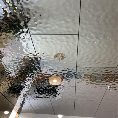 Cina Il soffitto inossidabile dell'ondulazione dell'acqua piastrella il rivestimento 0.4mm decorativi della parete in vendita