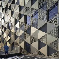 China 2.5mm Metal Cladding Panel 3D Effect Exterior Solid Aluminium Cladding Panels for sale