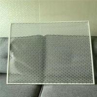 China Library 600*600 Aluminium Ceiling Panel Lay On Expanded Mesh Ceiling System for sale
