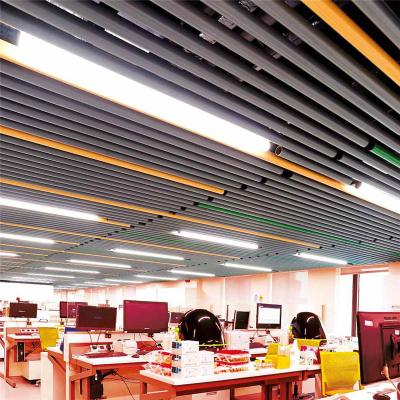 China Dia 100mm Aluminum Baffle Ceiling Round Tube Baffle Metal Ceiling for sale