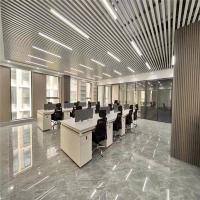 China Decorative Linear Pipe Aluminum Baffle Ceiling Tiles U Shaped Suspended for sale