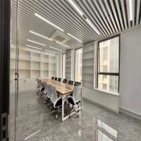 China Decorative Linear Pipe Aluminum Baffle Ceiling Tiles U Shaped Suspended for sale
