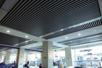 China fireproof Aluminum U Baffle Ceiling 300*15*3000mm For Shopping Mall for sale
