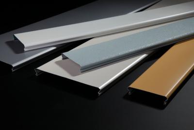 China Aluminum Metal Ceiling C Shaped 100mm Width PE Painting for sale