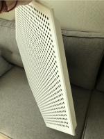 China Perforated Plain Hexagonal Sound Absorption Ceiling Panels Pre Painted for sale