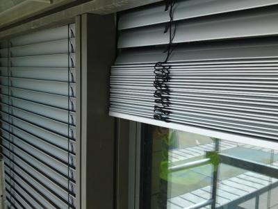 China 50x150 Louvered Window Blinds Vertical 1.2mm-3mm Transfer Printed for sale