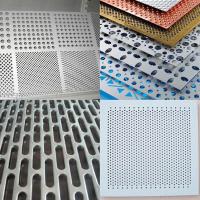 China Custom Aluminum alloy panel Exterior Perforated Facade Panels PVDF aluminium panels for facade for sale
