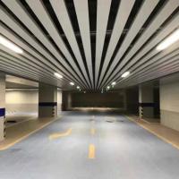 China 3000mm U Baffle Aluminum Panel Ceiling 0.5mm-1mm Plain Pattern for sale