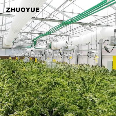 中国 湿度制御付きの大規模栽培のための自動照明欠乏温室 販売のため