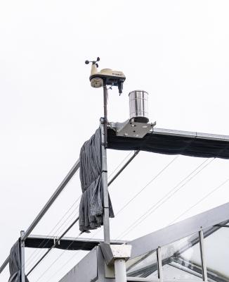 Cina Serra a pellicola multi-spans resistente al vento con sistema di ventilazione in vendita