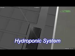 Agricultural 4*8Ft Abs Plastic Hydroponic Flood Tray Growing Racks