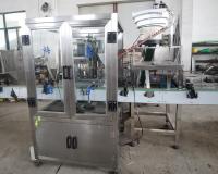 China 4 Rub Inline Capping Machine SUS304 Automatic Bottle Capper for sale